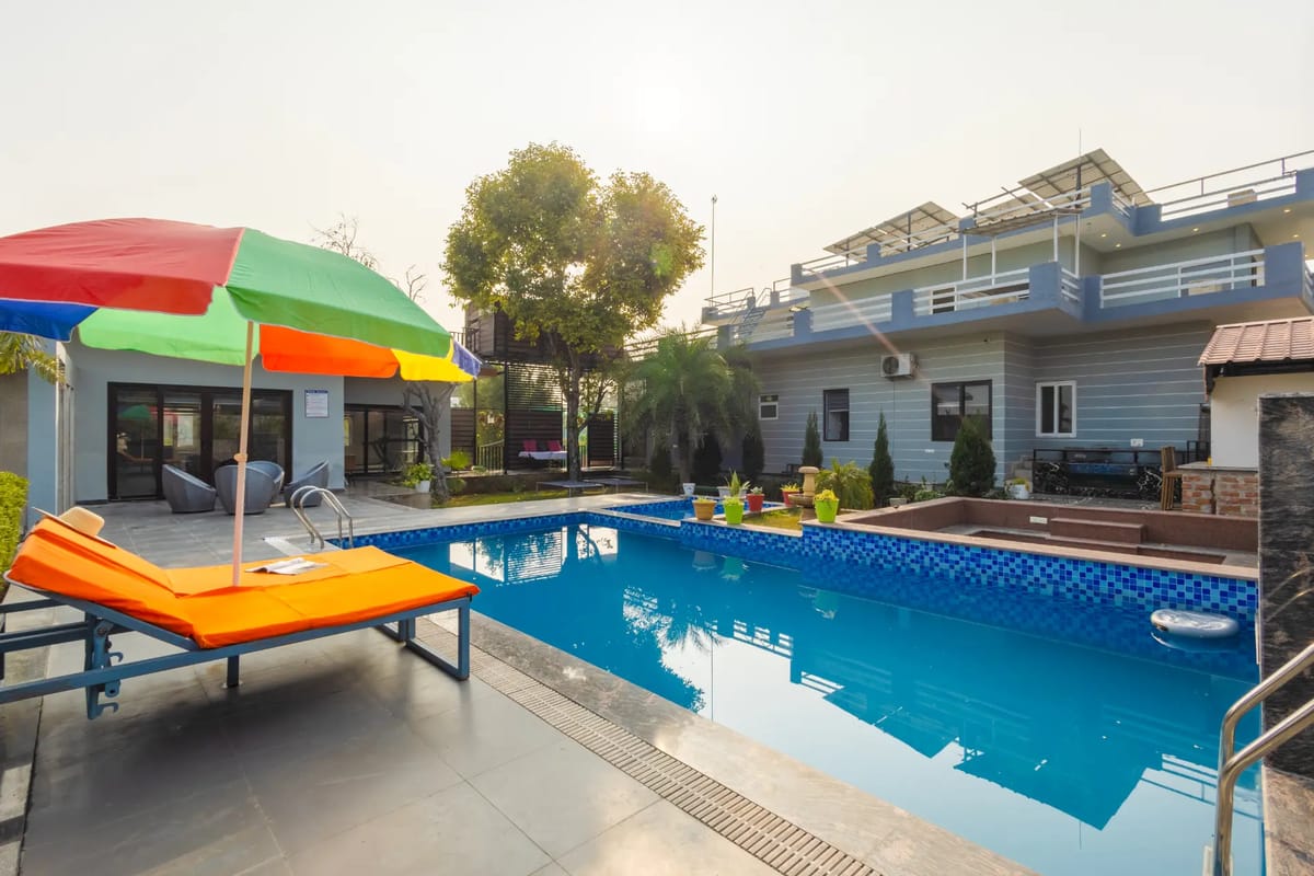 Aarul Farm - 3 BHK & 1 Room with Private Pool in Gurugram