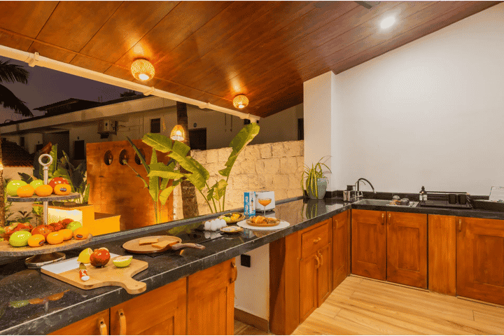 House of Neptune | 1-BHK Boutique Villa | Open Kitchen | Sit-out area ...
